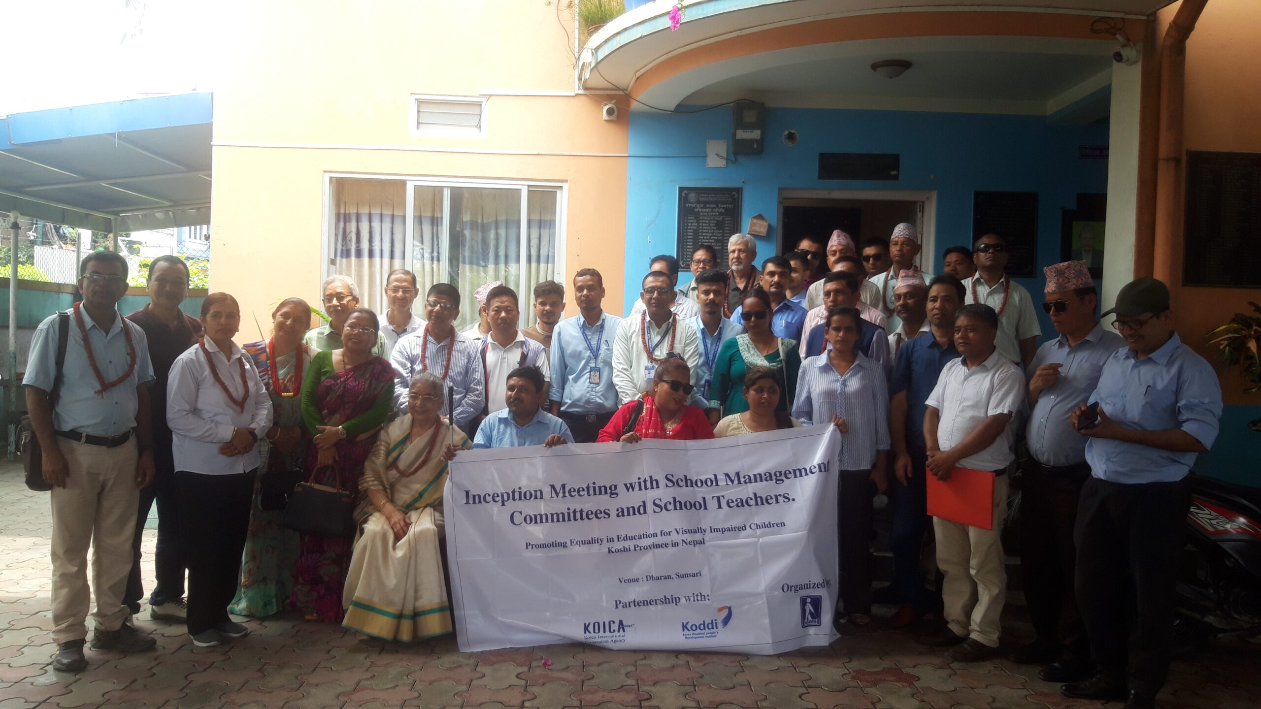 Project Inception Meeting – Nepal Association for the Welfare of the Blind